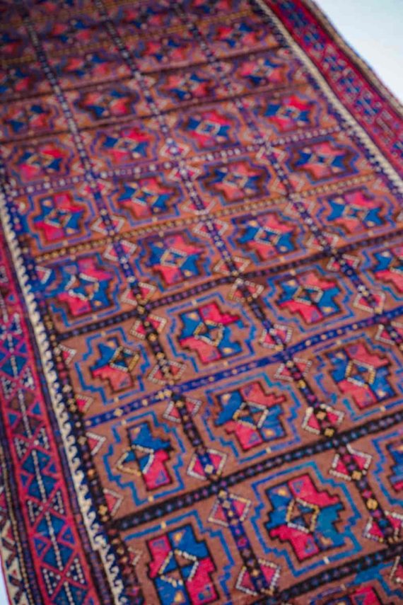 Vintage Afshar Hamadan - Prussian Blue | Vintage Carpets | Carpet Cellar